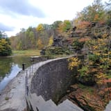 Lake Treman Loop via Gorge, Bear, and Rim Trail, New York - 1,531 ...