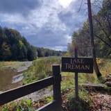 Lake Treman Loop via Gorge, Bear, and Rim Trail, New York - 1,531 ...