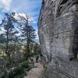 Pilot Mountain via Mountain, Grindstone, Ledge Spring, and Jomeokee ...