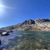 Blue Lake and Little Blue Lake via Mitchell Lake Trail, Colorado ...