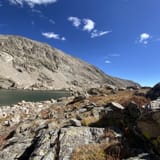 Blue Lake and Little Blue Lake via Mitchell Lake Trail, Colorado ...