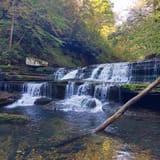 Machine Falls, Adams Falls, Busby Falls and Laurel Bluff Loop ...