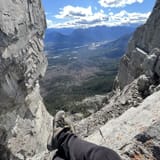 Mount Yamnuska Traverse and West Col Descent, Alberta, Canada - 1,123 ...
