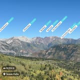 Scout Falls via Mount Timpanogos Trail, Utah - 2,155 Reviews, Map ...