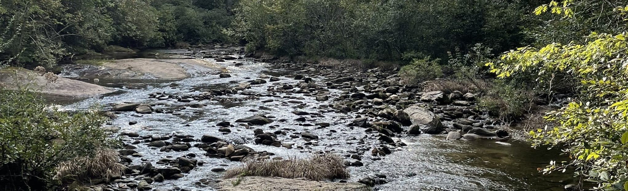 Bad Creek Trailhead to Lower Whitewater Falls Observation Deck, South ...