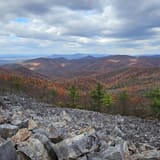 Blackrock Summit via Trayfoot Mountain and Appalachian Trail, Virginia ...