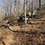 Jarrard Gap, Slaughter Creek, and Appalachian Trail Loop, Georgia - 380 ...