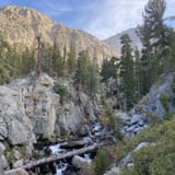 First Falls and Second Falls Trail to Third Lake, California - 1,623 ...