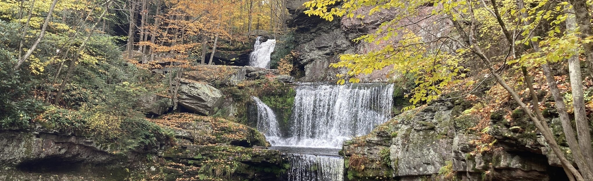Indian Ladder Falls via Trout Stream Trail [PRIVATE PROPERTY ...
