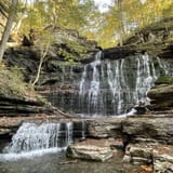 Machine Falls, Adams Falls, Busby Falls and Laurel Bluff Loop ...