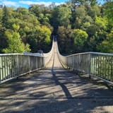 Saint Georges Bridge - Lignon Bridge - Sentier des Falaises Trail ...