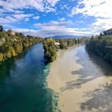 Saint Georges Bridge - Lignon Bridge - Sentier des Falaises Trail ...