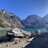 Colchuck Lake via Stuart Lake and Colchuck Lake Trail, Washington ...