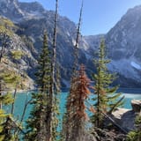Colchuck Lake via Stuart Lake and Colchuck Lake Trail, Washington ...