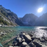 Colchuck Lake via Stuart Lake and Colchuck Lake Trail, Washington ...