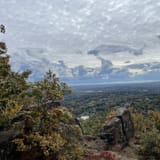 Mirror Lake, White Trail, and Castle Craig Loop, Connecticut - 1,460 ...
