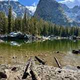 Mirror Lake and Crater Lake via Cascade Creek Trail, Colorado - 2,188 ...