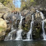 Corlieu Falls and Red Rock Falls via Lewis Creek National Scenic Trail ...