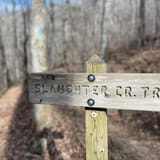 Jarrard Gap, Slaughter Creek, and Appalachian Trail Loop, Georgia - 433 ...