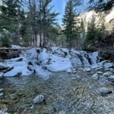 Upper Bertha Falls and Bertha Lake Trail, Alberta, Canada - 1,661 ...