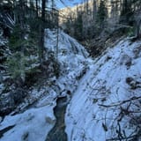 Upper Bertha Falls and Bertha Lake Trail, Alberta, Canada - 1,661 ...