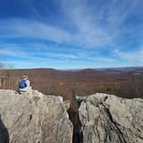 Pulpit Rock, The Pinnacle, and Blue Rocks Loop, Pennsylvania - 593 ...