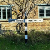 Great Tew, Little Tew, and River Dorn Circular, Oxfordshire, England ...