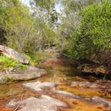 Woy Woy Waterfall Pool via Tunnel Trail, New South Wales, Australia ...
