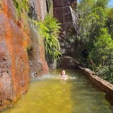 Woy Woy Waterfall Pool via Tunnel Trail, New South Wales, Australia ...