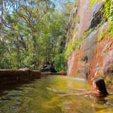 Woy Woy Waterfall Pool via Tunnel Trail, New South Wales, Australia ...