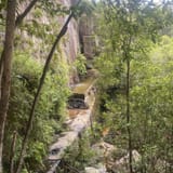 Woy Woy Waterfall Pool via Tunnel Trail, New South Wales, Australia ...
