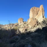 Picketpost Loop via Arizona Trail and L.O.S.T Trail, Arizona - 1,364 ...