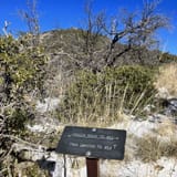 Mount Kimball via Finger Rock Trail #42 and Pima Canyon Trail #62 ...