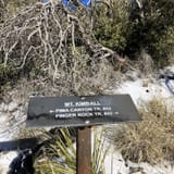 Mount Kimball via Finger Rock Trail #42 and Pima Canyon Trail #62 ...