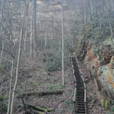 Original Natural Bridge Trail via Lake Side Trail, Kentucky - 2,165 ...