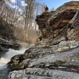 Jones Falls and Splash Dam Falls From Elk River Falls, Tennessee - 870 ...