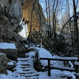 Original Natural Bridge Trail via Lake Side Trail, Kentucky - 2,165 ...