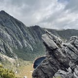 Denison Range Walking Track from Lake Rhona, Tasmania, Australia - 8 ...