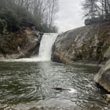 Jones Falls and Splash Dam Falls From Elk River Falls, Tennessee - 870 ...