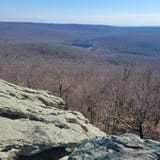 Chimney Rocks via Hermitage and Appalachian National Scenic Trail ...