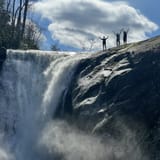 Jones Falls and Splash Dam Falls From Elk River Falls, Tennessee - 870 ...