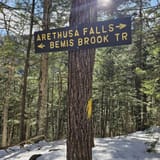 Arethusa Falls via Bemis Brook and Arethusa Falls Trails, New Hampshire ...