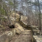 Original Natural Bridge Trail via Lake Side Trail, Kentucky - 2,165 ...