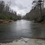 Jones Falls and Splash Dam Falls From Elk River Falls, Tennessee - 870 ...