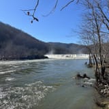 Sandstone Falls Boardwalk and Island Loop Trail, West Virginia - 663 ...