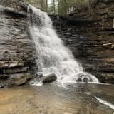 Greeter Falls Loop and Greeter Trail to Alum Gap, Tennessee - 1,014 ...