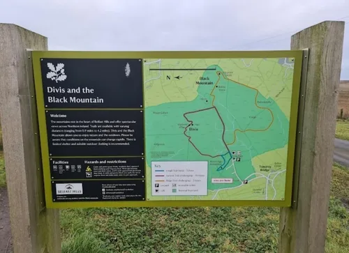 Divis and Black Mountain, National Trust: de beste routes om te ...