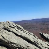 Chimney Rocks via Hermitage and Appalachian National Scenic Trail ...