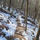Peters Mountain Ridge via Appalachian Trail, Pennsylvania - 1,515 ...
