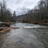Jones Falls and Splash Dam Falls From Elk River Falls, Tennessee - 870 ...